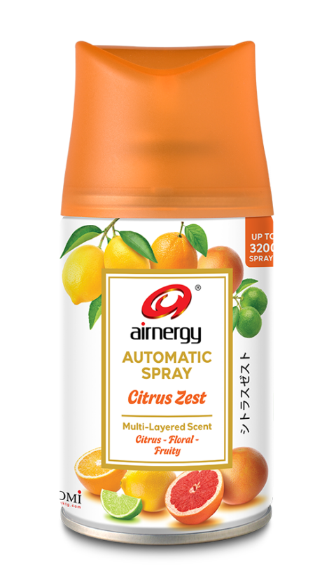 Airnergy Metered Spray Refill 300ml (Short Can) | Nozomi Manufacturing